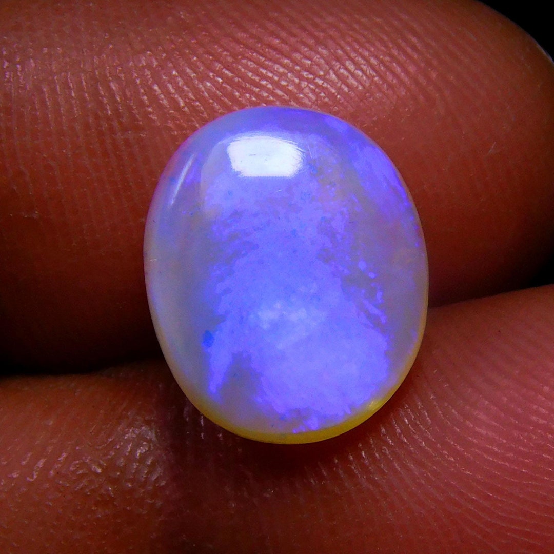 12x10mm Australian Opal Oval Shape Cabochons, Good Quality Blue Play ...
