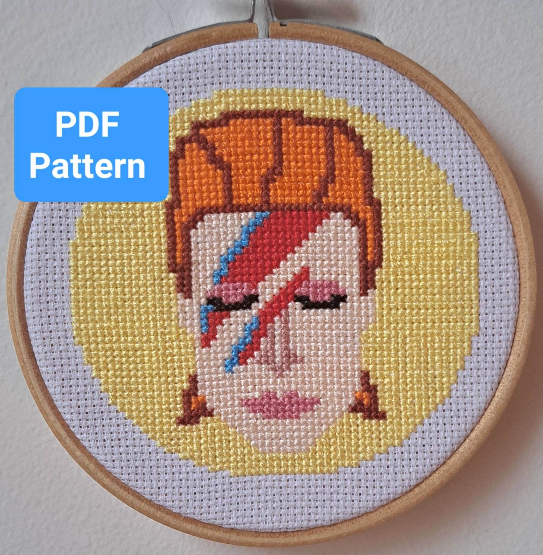 Starman Cross -stitch Pattern - Etsy