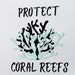 Protect Coral Reefs Vinyl, Car Decal, Boat Decal , Car Sticker, Vinyl ...