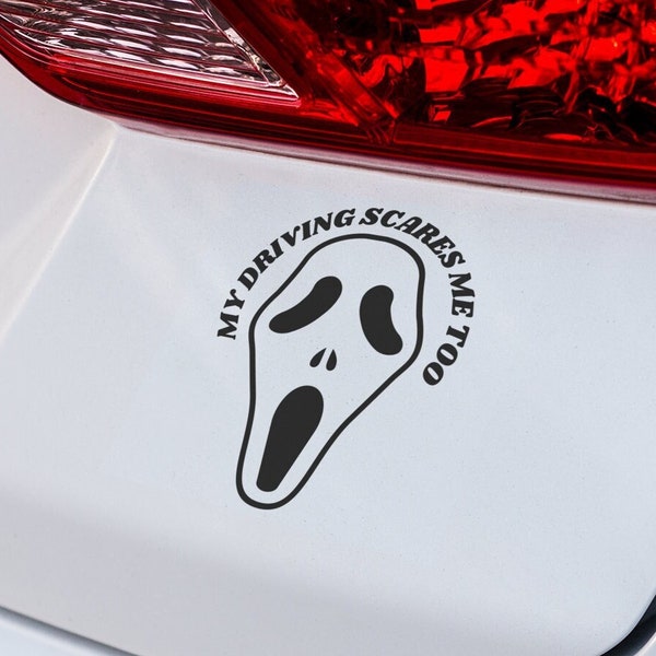 Ghostface Driving - Etsy
