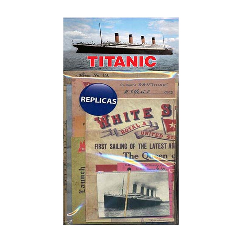Titanic Memorabilia Pack Replica Documents - Etsy