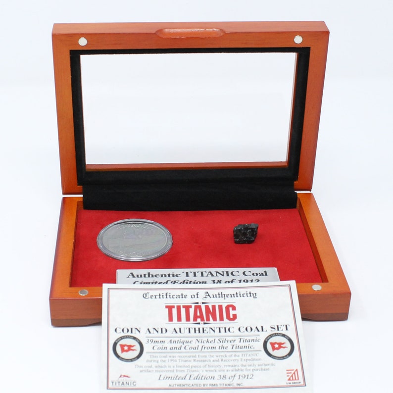 Titanic Limited Edition Authentic Coal and Coin Set - Etsy