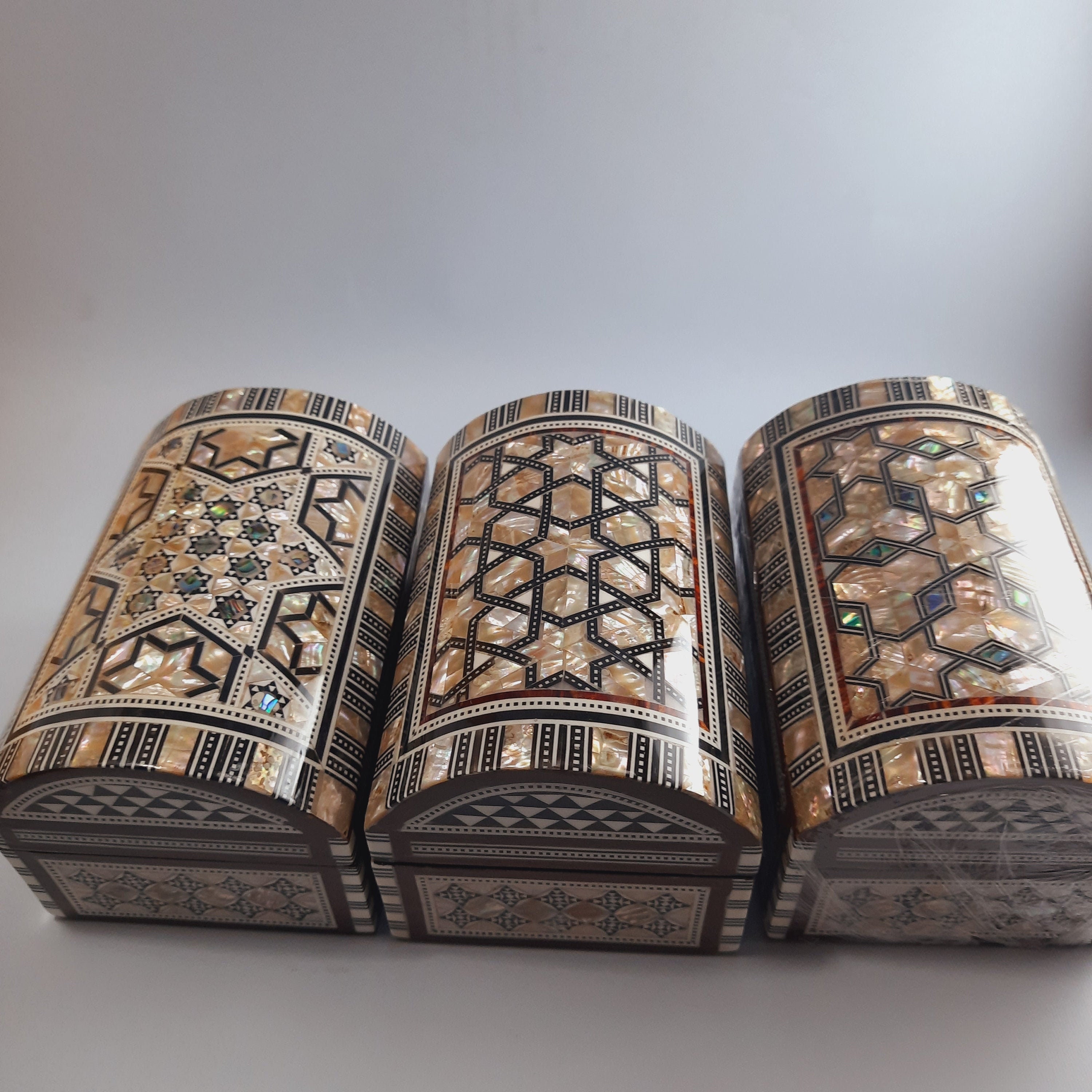 Egyptian Pyramid Jewelry Boxes