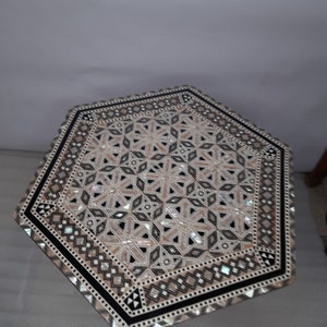 Coffee & End Table .egyptian Side Table, Round Table.egyptian Mother of ...