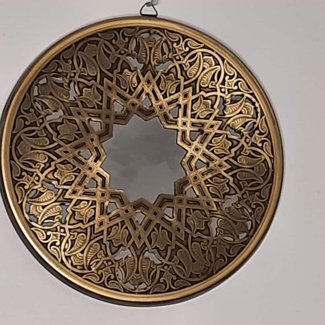 Wall Mirror .brass Mirror . Decorative Mirror . Hand Forged & - Etsy