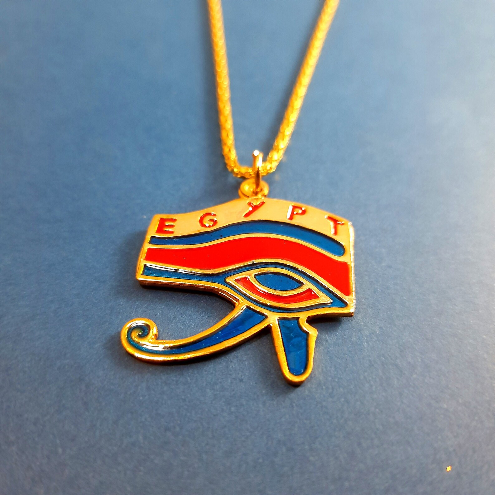 Eye of Horus Pendant Wadjet Eye Necklace Unique Horus | Etsy
