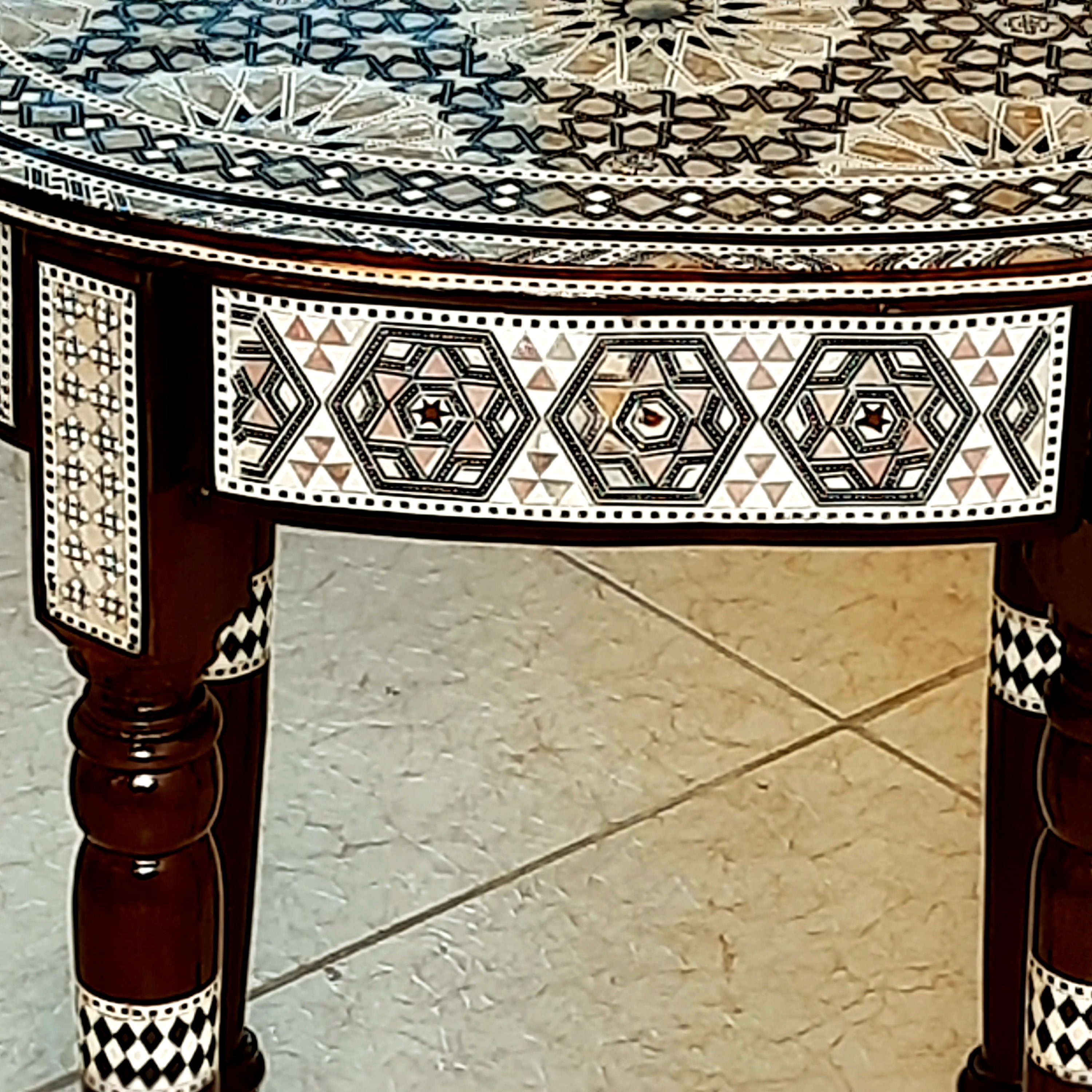 Handmade Furniture Coffee Side Table With Exquisite Mother of - Etsy UK
