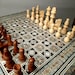 Chess Table Inlaid Mother of Pearl 16"a Perfect Luxury Giftchess Game ...