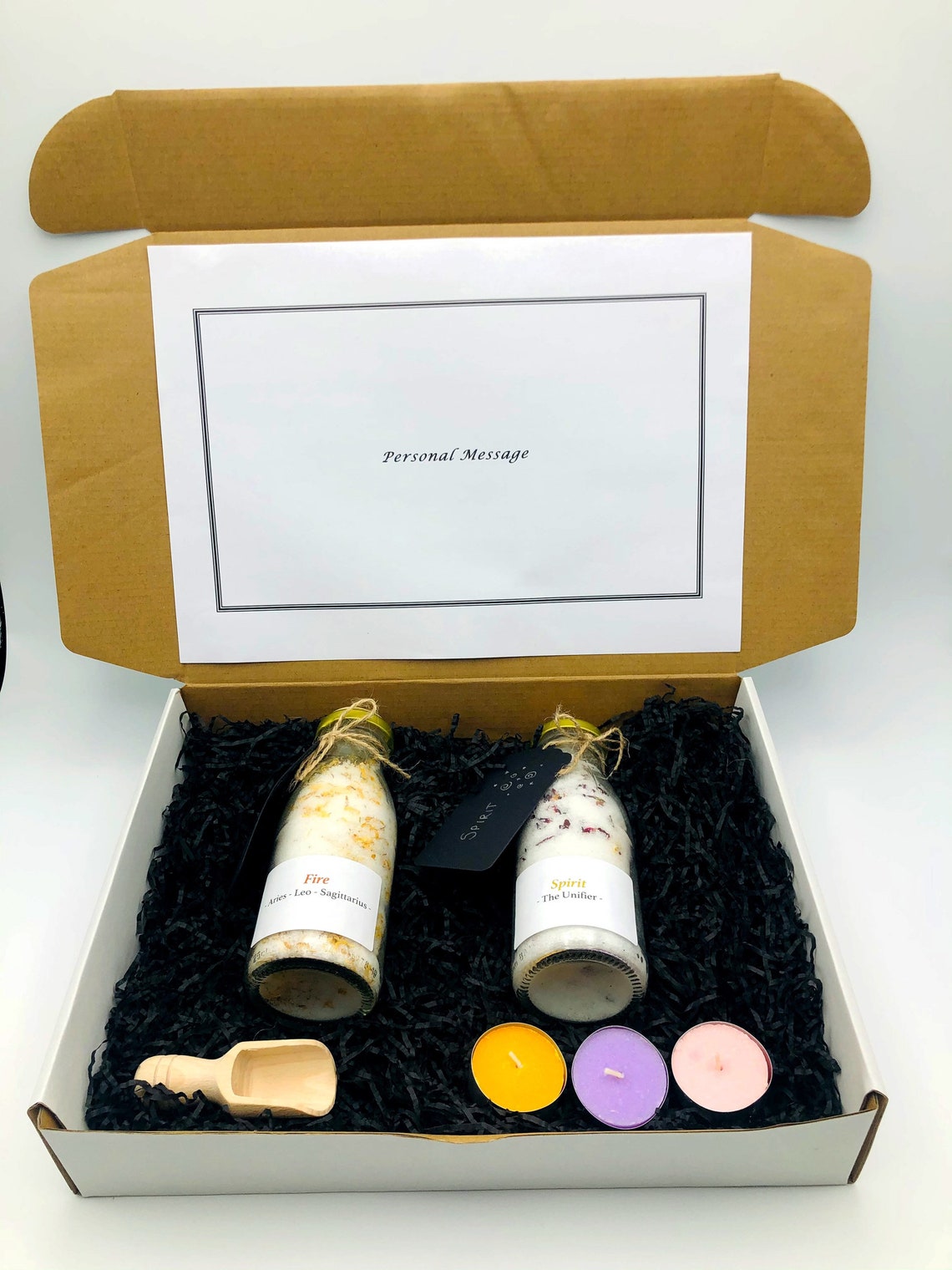 Premium Bath Salts Gift Box-Aromatherapy Bath Salts Gift-Skin - Etsy España