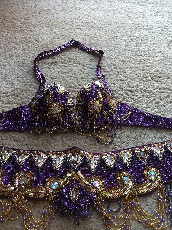 Stunning Vintage Style Belly Zumba Samba Dance Costum… - Gem