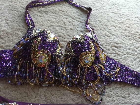 Stunning Vintage Style Belly Zumba Samba Dance Costum… - Gem