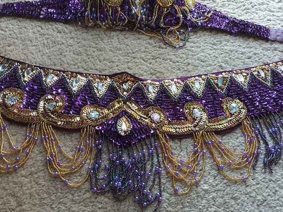 Stunning Vintage Style Belly Zumba Samba Dance Costum… - Gem
