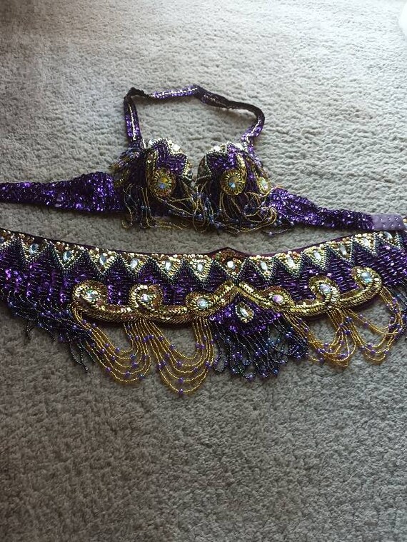 Stunning Vintage Style Belly Zumba Samba Dance Costum… - Gem