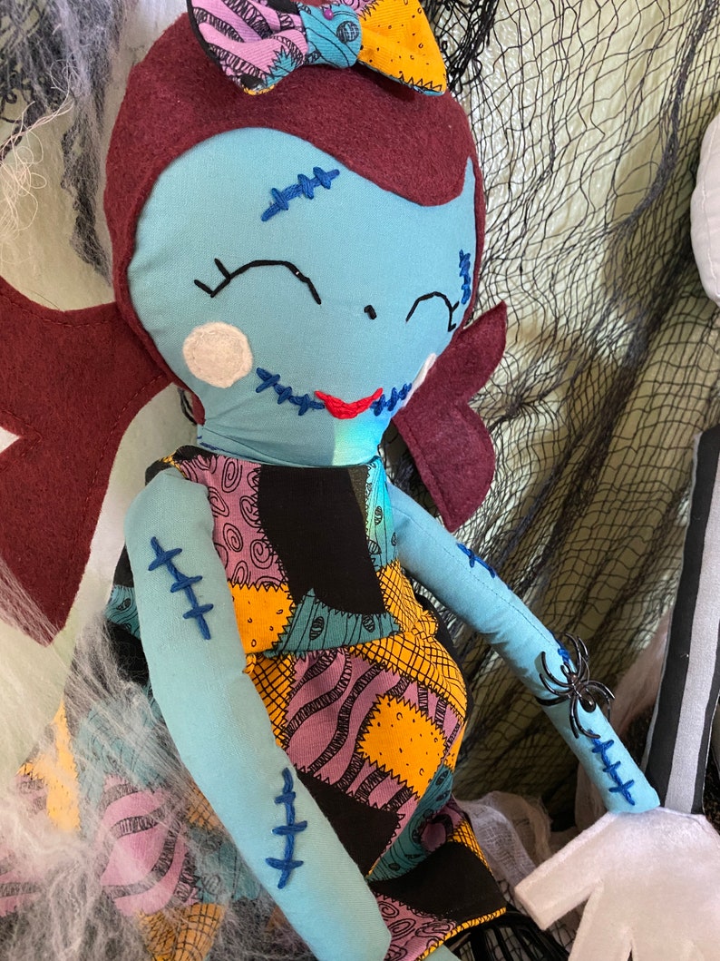 Nightmare Before Christmas Dolls Jack and Sally Dolls Tim - Etsy