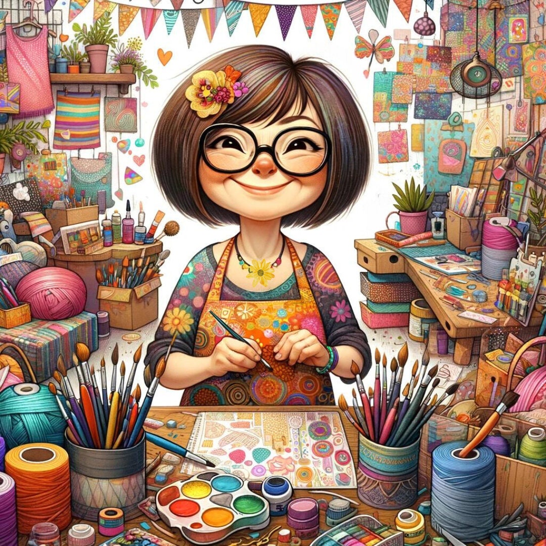 Crafting Instant Digital Download Printable Wall Art Image Clipart PNG ...