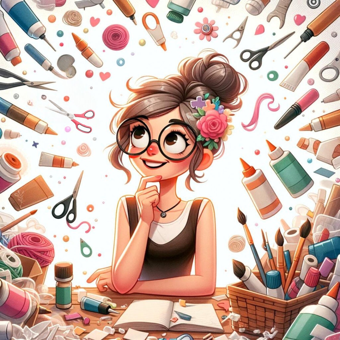 Crafting Instant Digital Download Printable Wall Art Image Clipart PNG ...