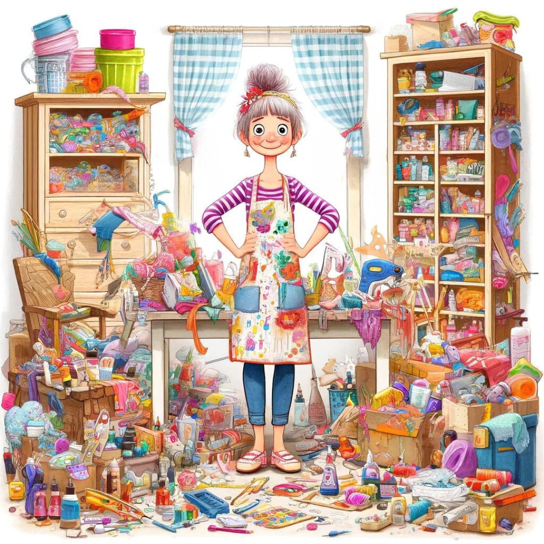 Crafting Instant Digital Download Printable Wall Art Image Clipart PNG ...