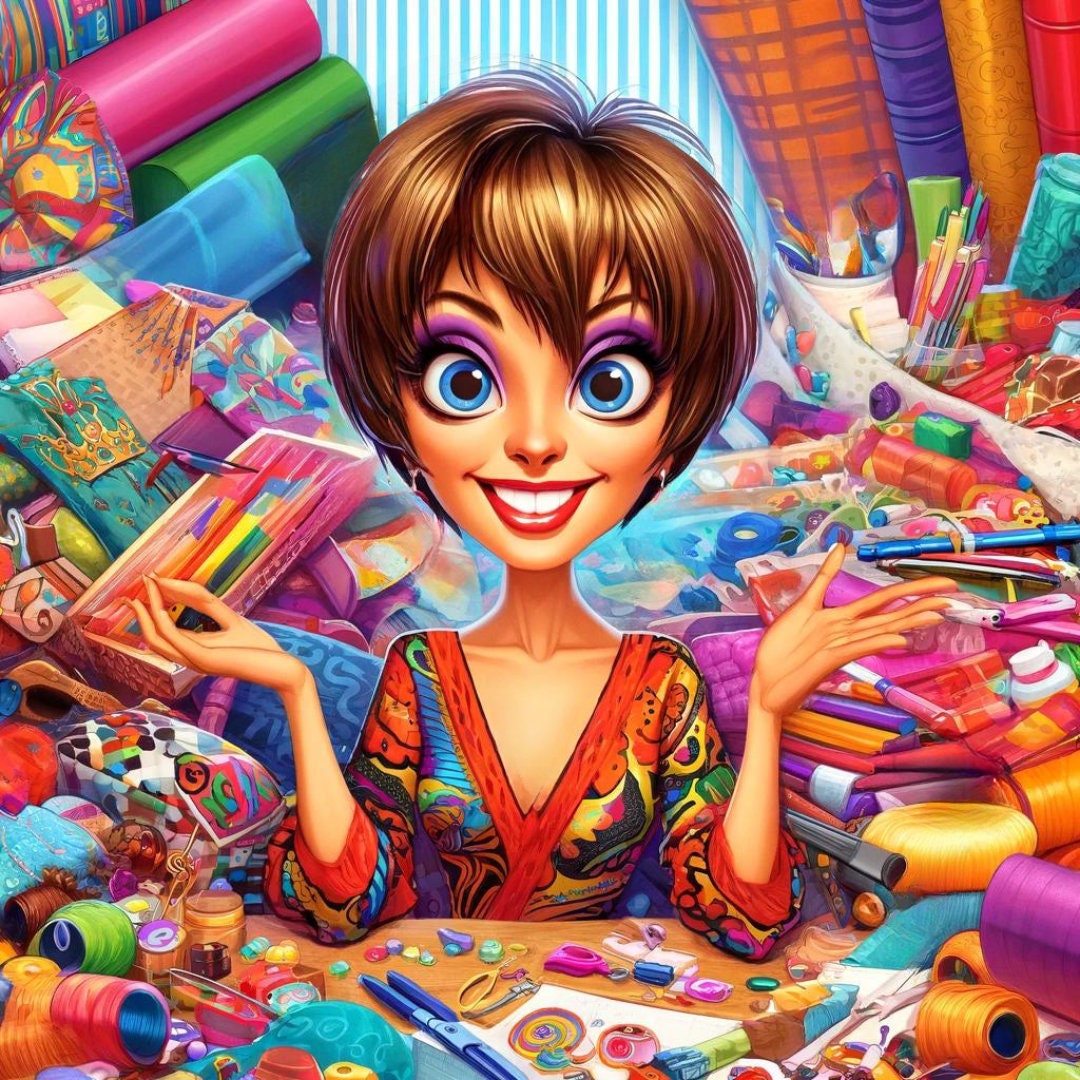 Crafting Instant Digital Download Printable Wall Art Image Clipart PNG ...