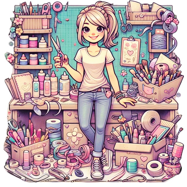 CraftyBeachOnYouTube - Etsy