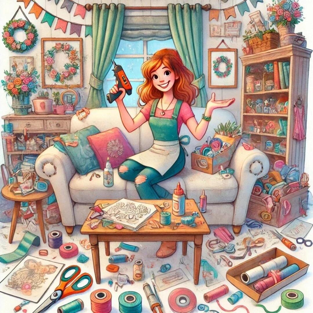 Crafting Instant Digital Download Printable Wall Art Image Clipart PNG ...