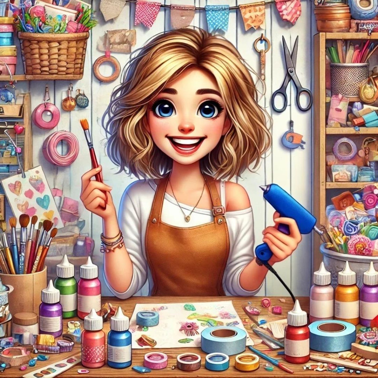 Crafting Instant Digital Download Printable Wall Art Image Clipart PNG ...