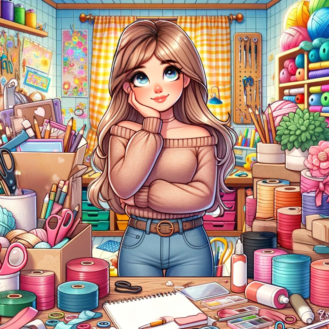 Crafting Instant Digital Download Printable Wall Art Image Clipart PNG ...