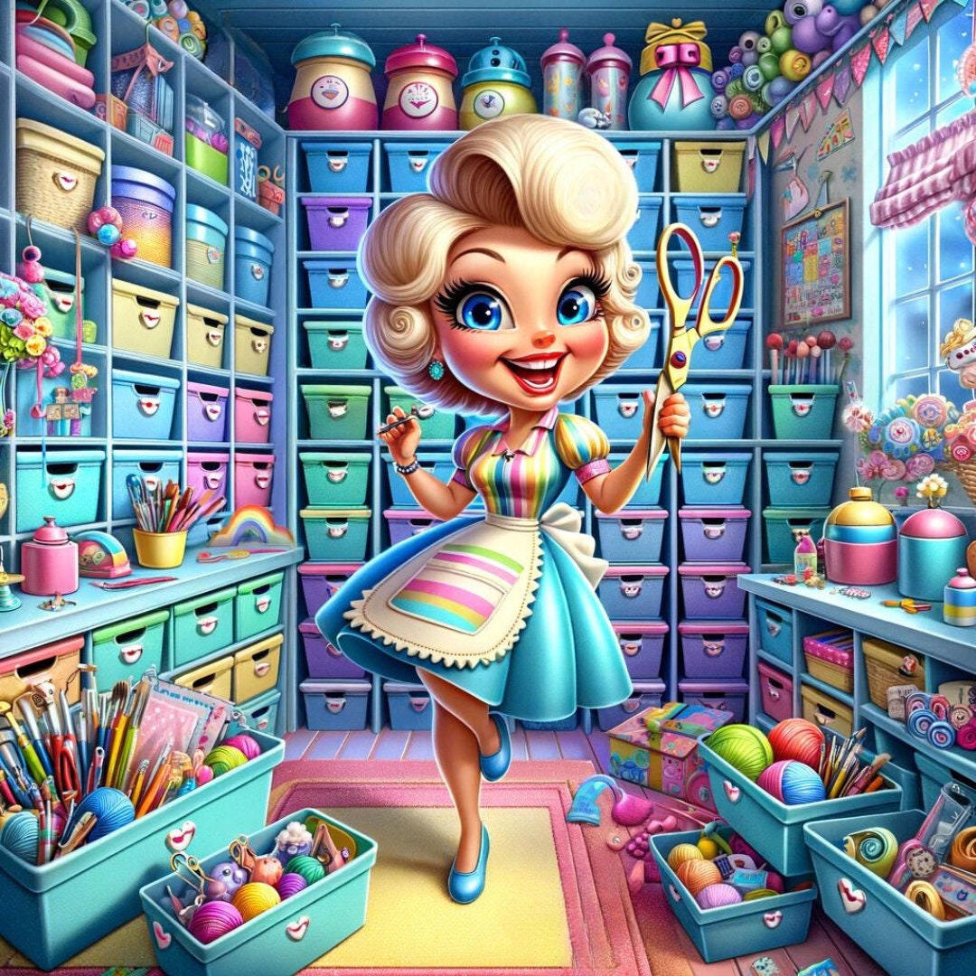 Crafting Instant Digital Download Printable Wall Art Image Clipart PNG ...