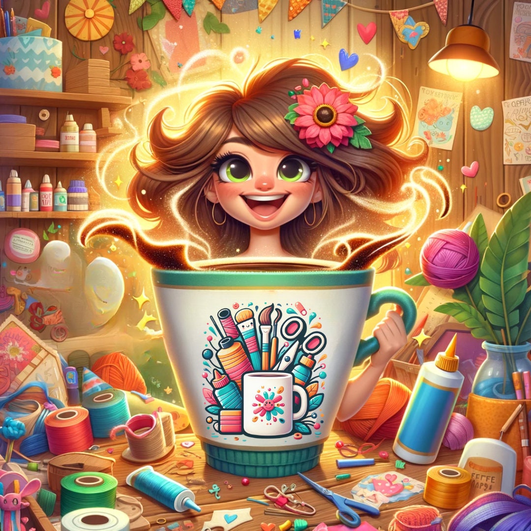 Crafting Instant Digital Download Printable Wall Art Image Clipart PNG ...