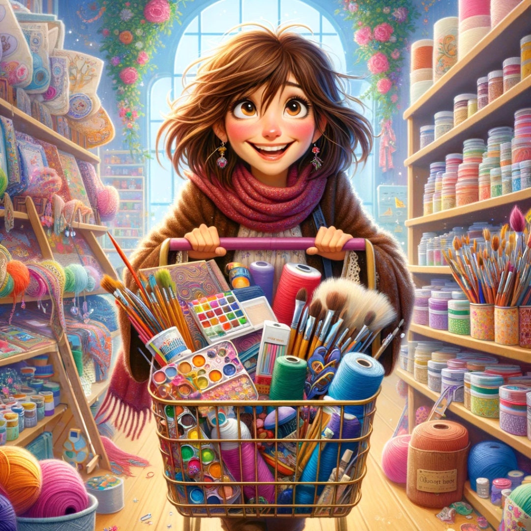 Crafting Instant Digital Download Printable Wall Art Image Clipart PNG ...