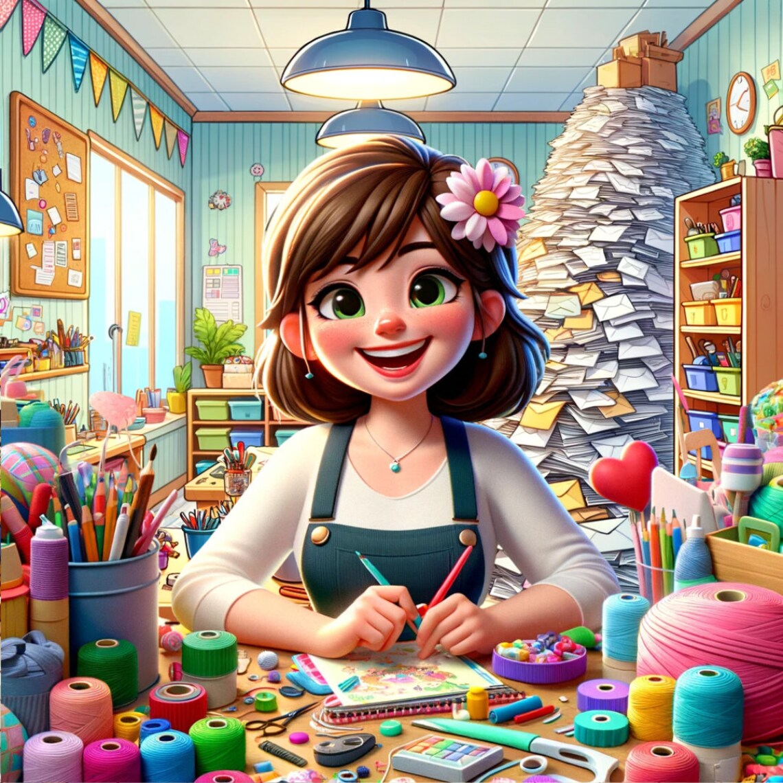 Crafting Instant Digital Download Printable Wall Art Image Clipart PNG ...