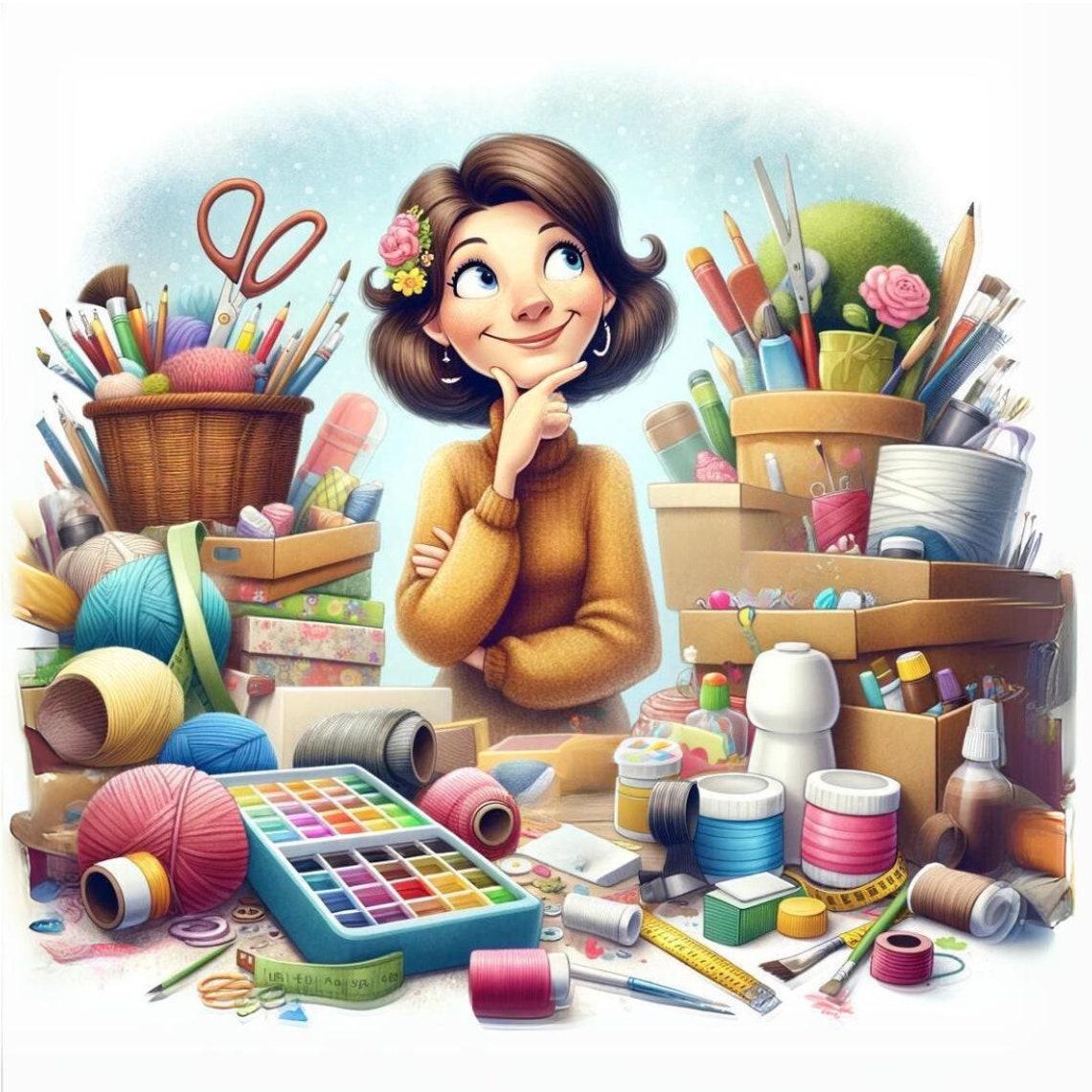 Crafting Instant Digital Download Bundle Printable Wall Art Image ...