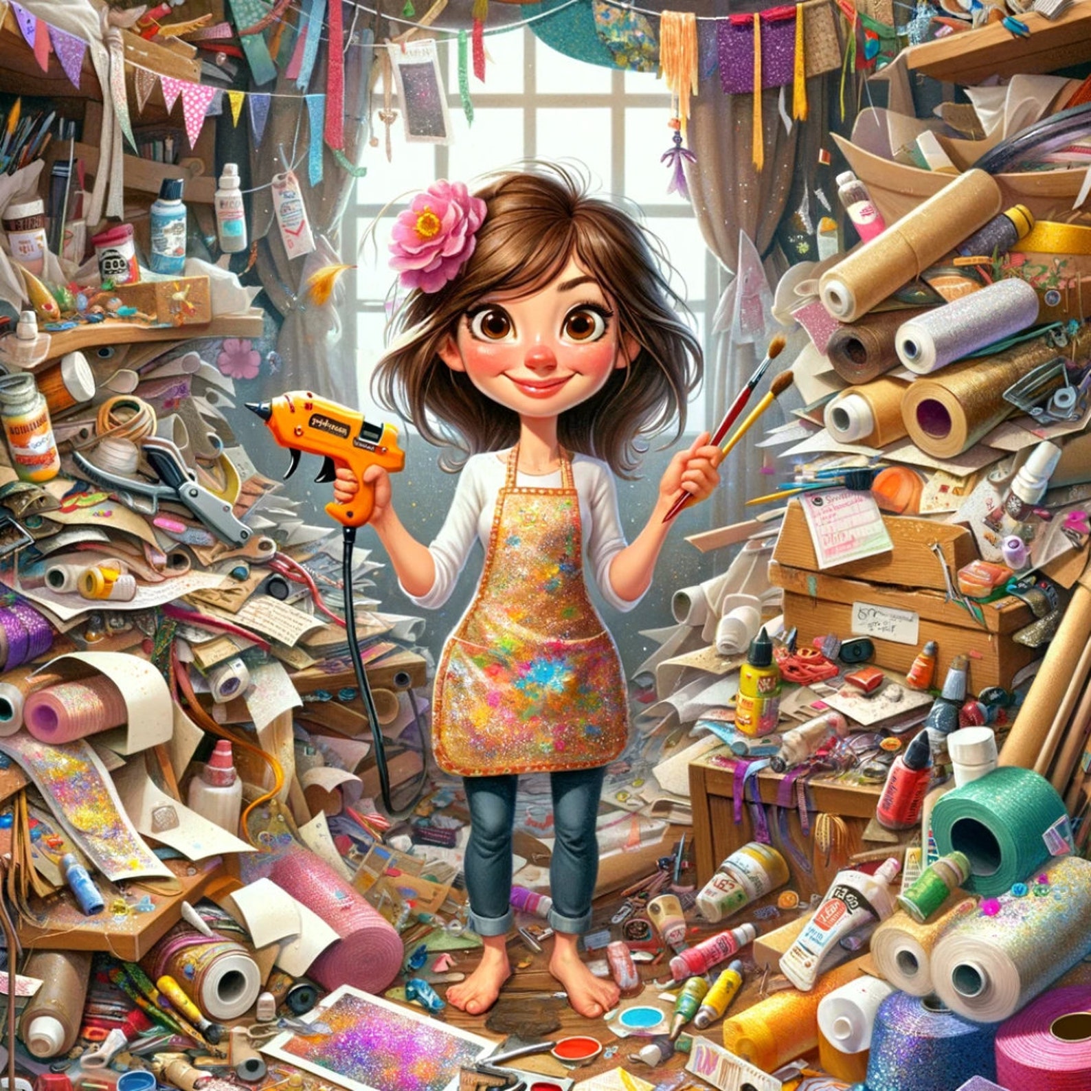 Crafting Instant Digital Download Printable Wall Art Image Clipart PNG ...