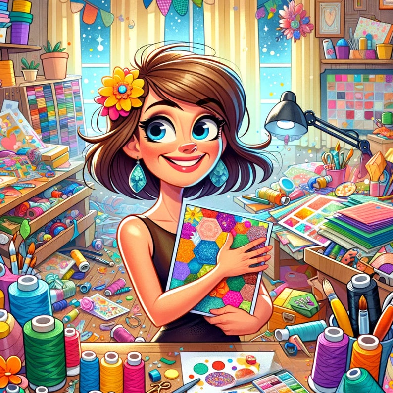 Crafting Instant Digital Download Printable Wall Art Image Clipart PNG ...