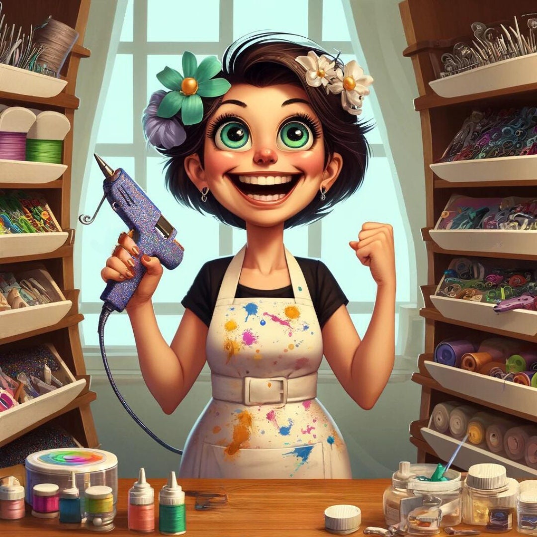 Crafting Instant Digital Download Printable Wall Art Image Clipart PNG ...