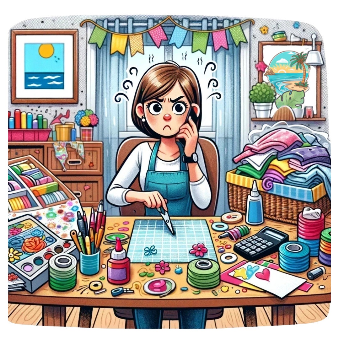 Crafting Instant Digital Download Printable Wall Art Image Clipart PNG ...