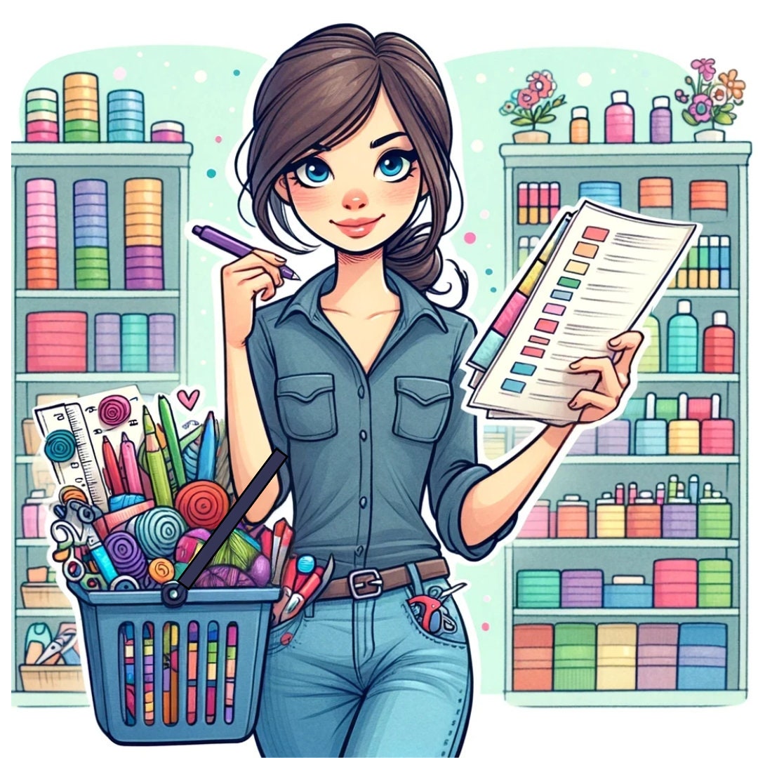 Crafting Instant Digital Download Printable Wall Art Image Clipart PNG ...