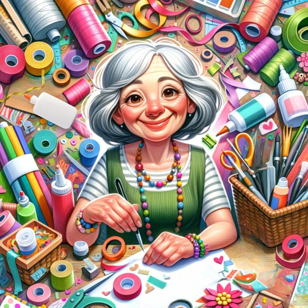 Crafting Instant Digital Download Printable Wall Art Image Clipart PNG ...