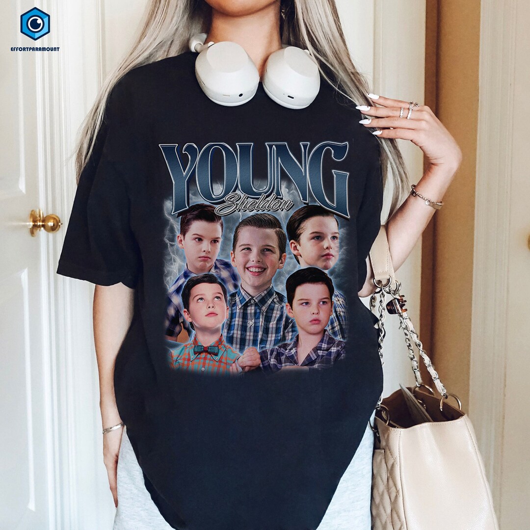 Young Sheldon Vintage T-shirt, Young Sheldon Shirt, Gift for Women and ...