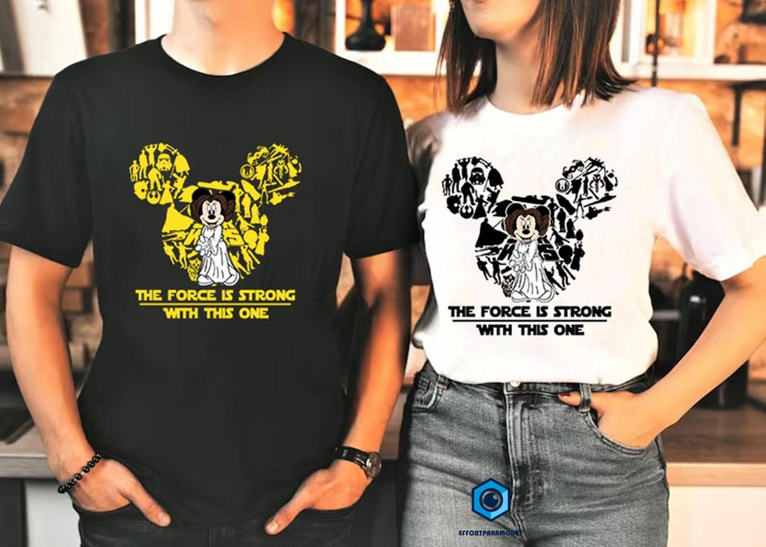 Minnie the Force is Strong With This One Shirt | Mickey and Friends ...