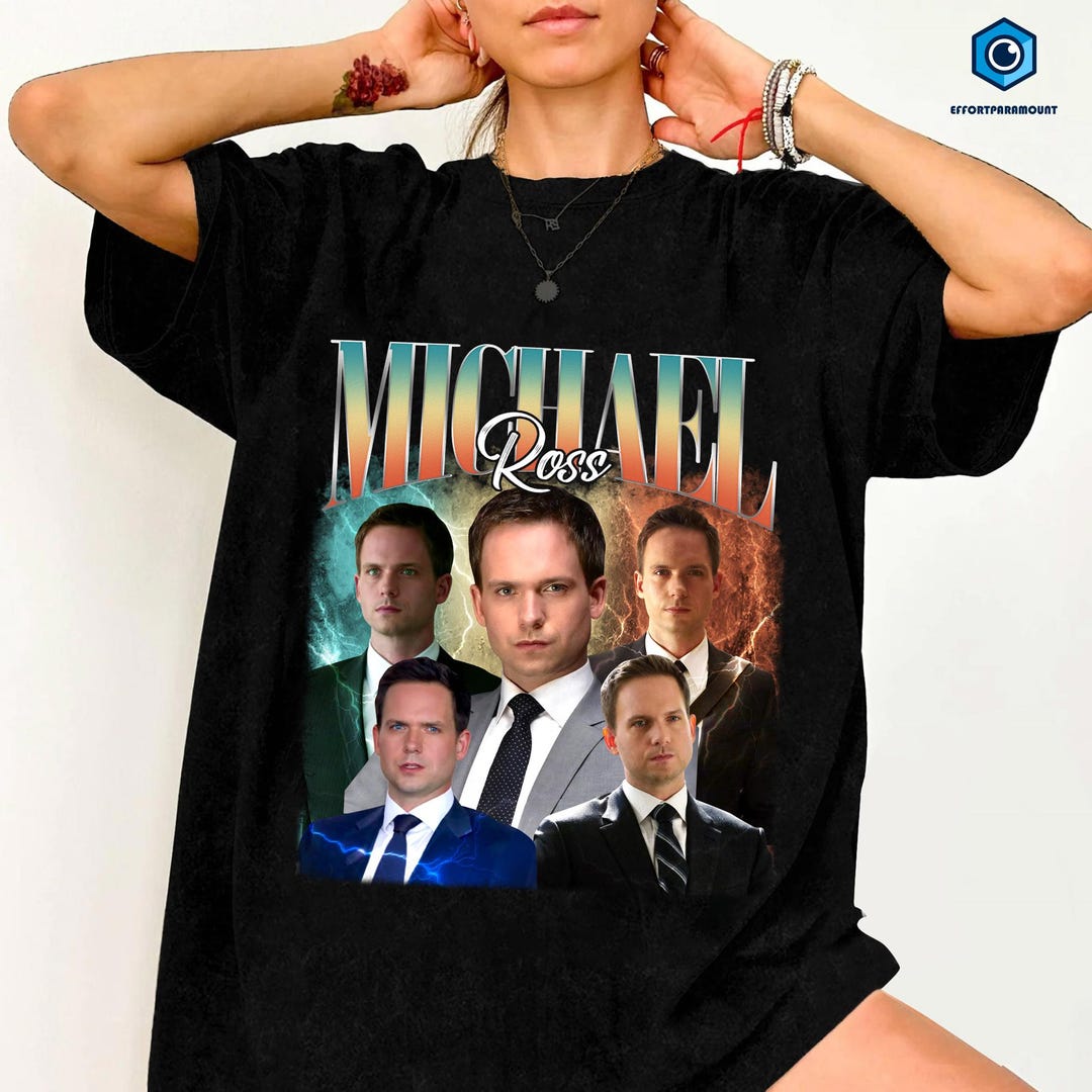 Michael Ross Vintage 90s Shirt, Suits Movie Merch, Michael Ross Suits ...