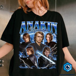 Anakin Skywalker Vintage T-shirt, Starwars Characters Shirt, Anakin ...