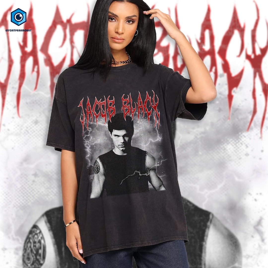 Vintage Jacob Black Heavy Metal Shirt, Jacob Black Bootleg Tee, Jacob ...