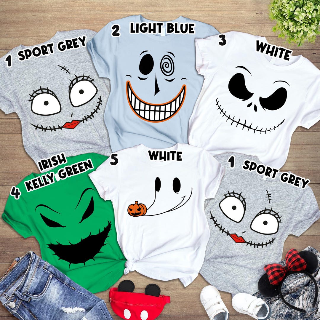 Jack and Sally Halloween Costume Shirt Lock Shock Barrel Nightmare ...