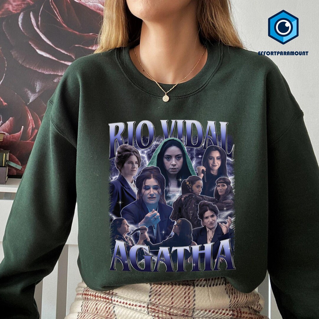 Rio Vidal Agatha Vintage 90's Graphic Tshirt, Agatha Harkness All Along ...
