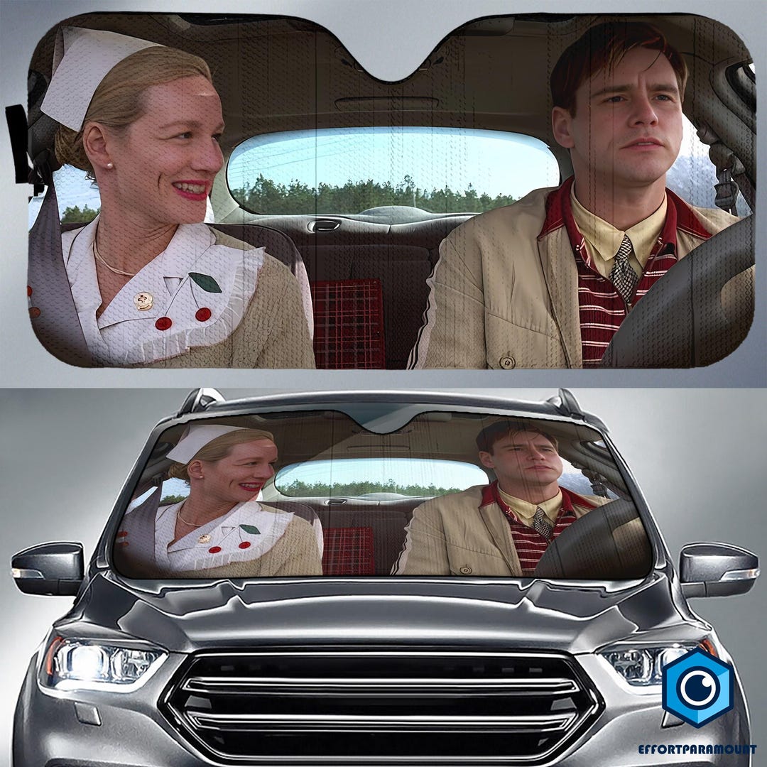 Truman Show Movie Car Sun Shade, Vintage the Truman Show Car ...