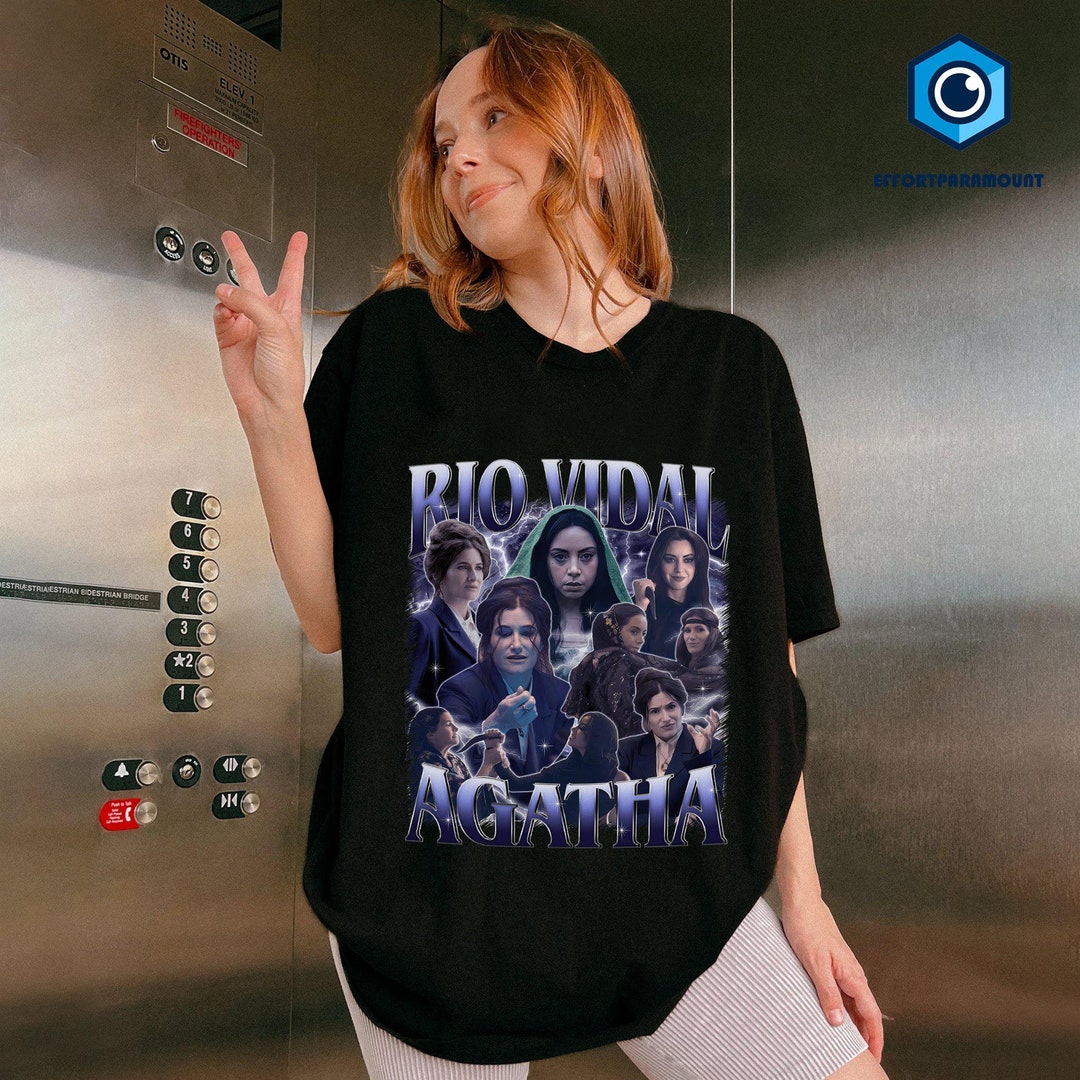 Rio Vidal Agatha Vintage 90's Graphic Tshirt, Agatha Harkness All Along ...