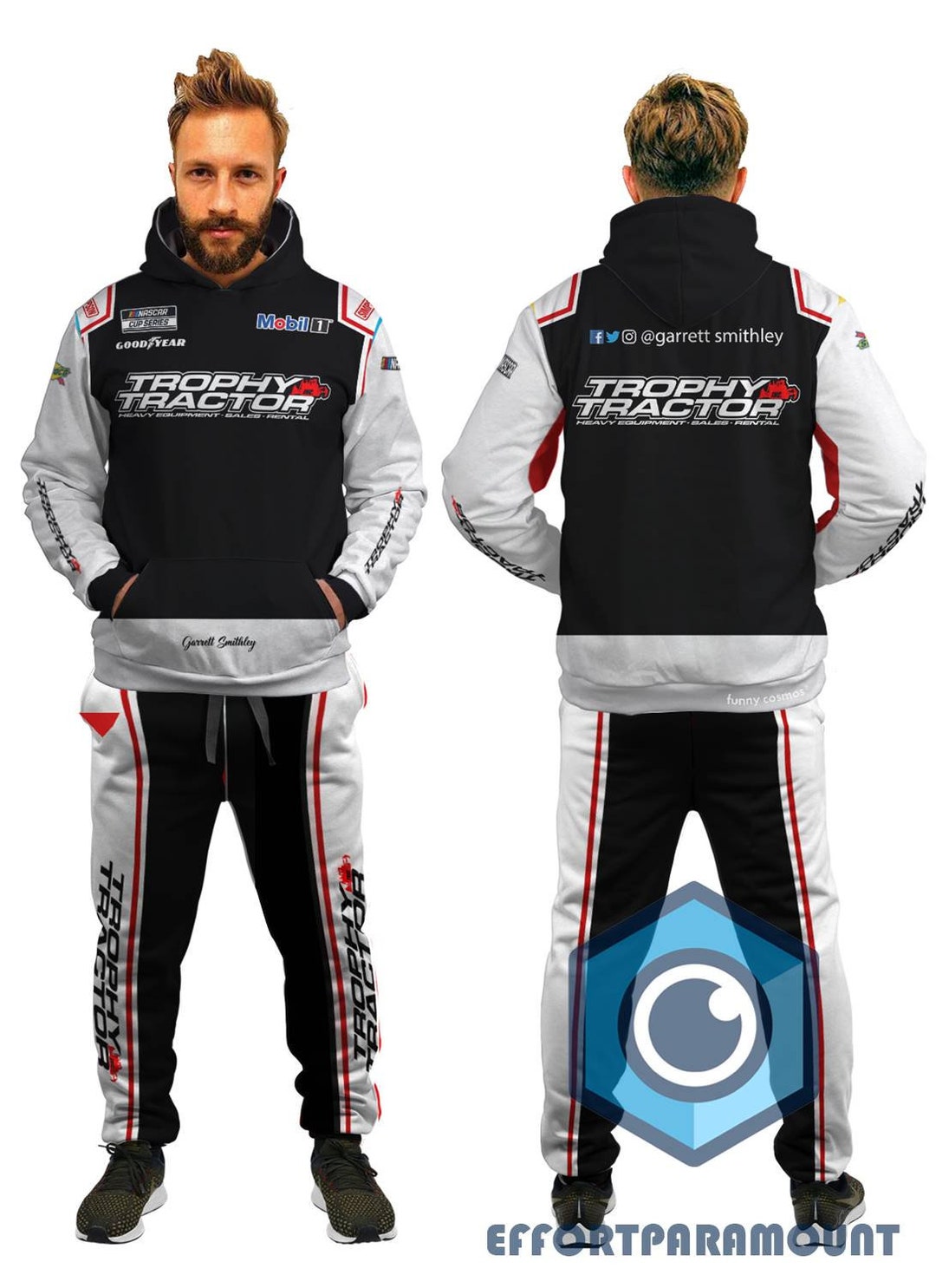 Garrett Smithley Nascar 2022 Shirt Hoodie Racing Uniform Clothes ...