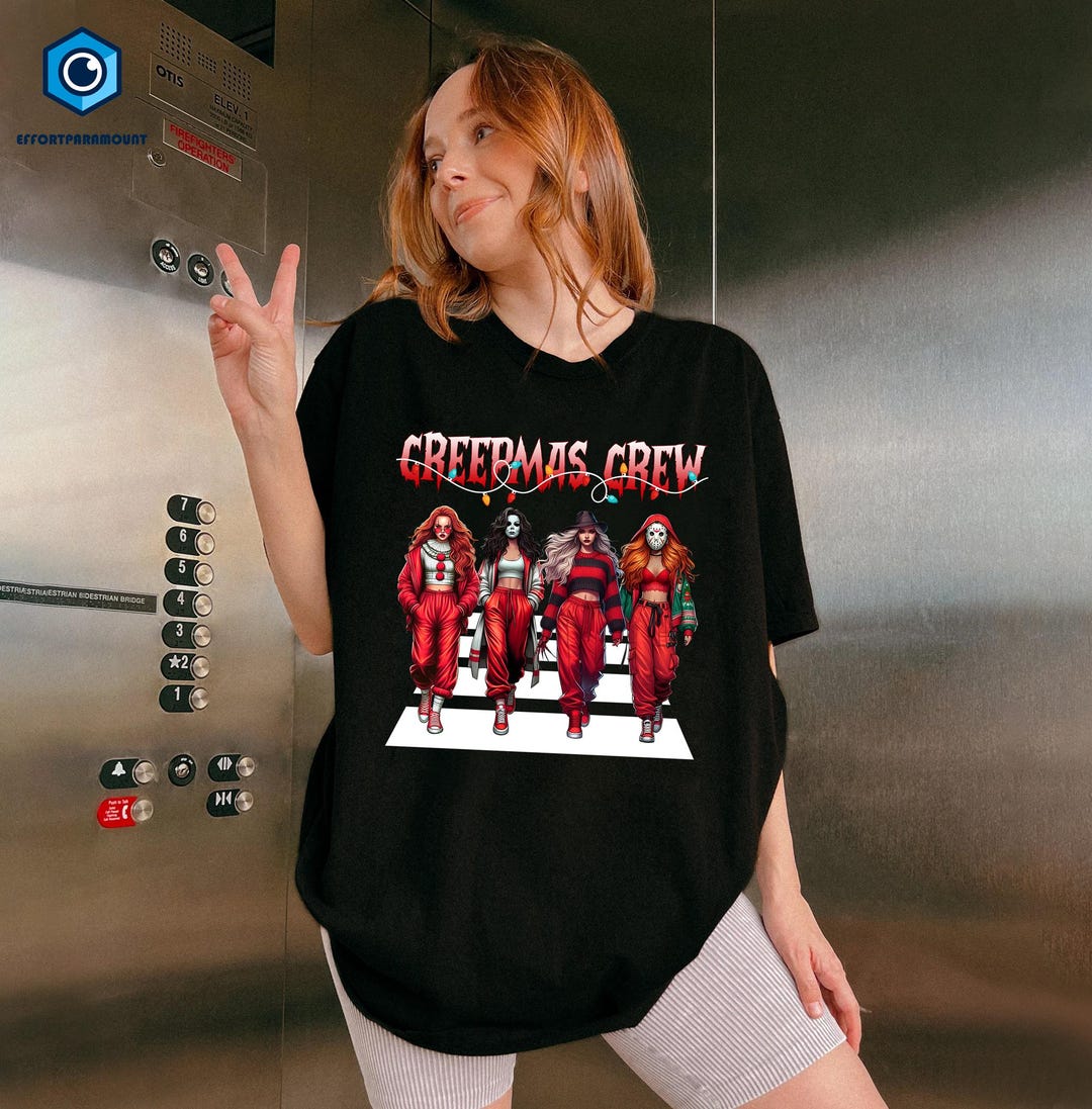 Michael Jason Pennywise Freddy Christmas Shirt, Horror Holiday Shirt ...