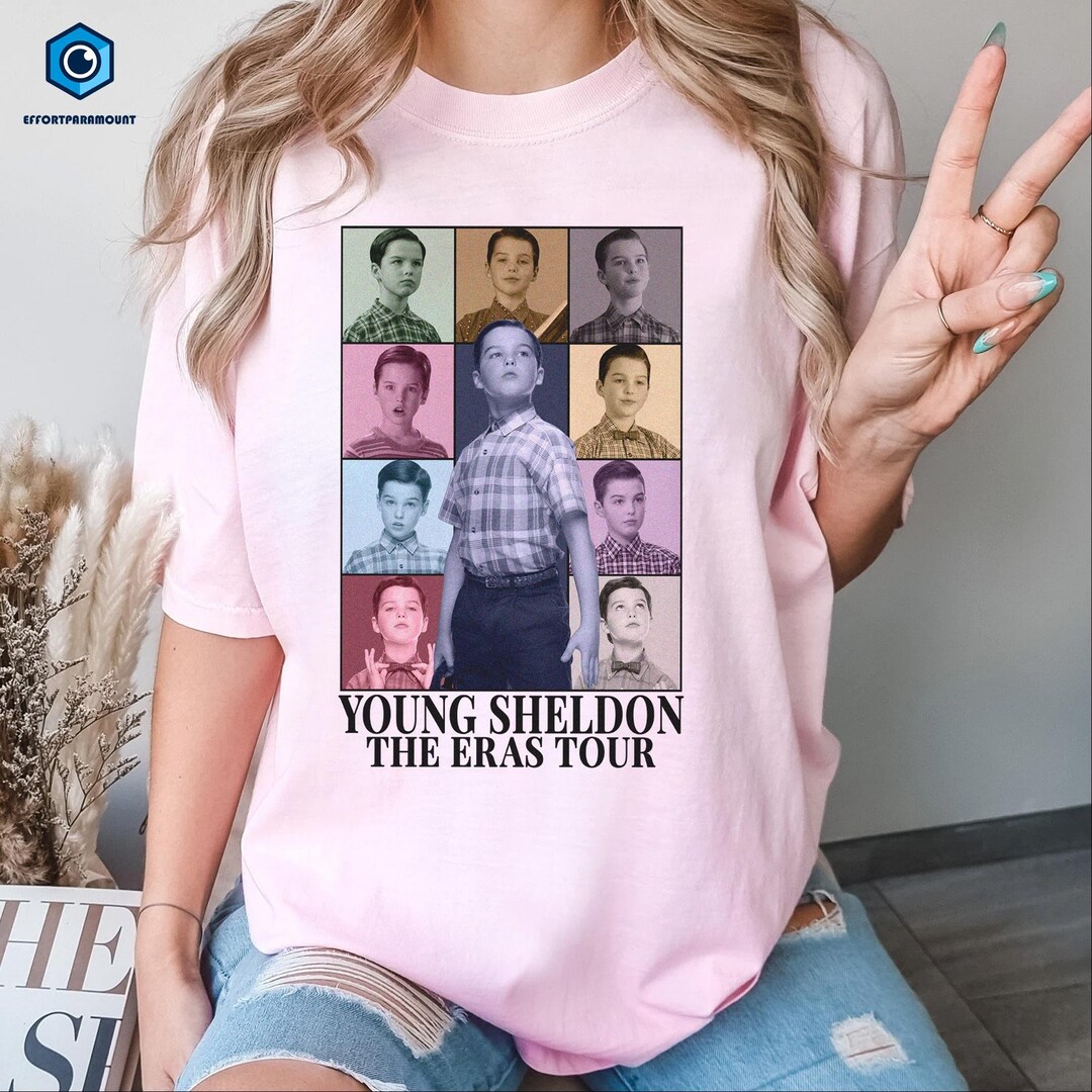 Young Sheldon Eras Tour Shirt | the Big Bang Theory Shirt | Vintage ...