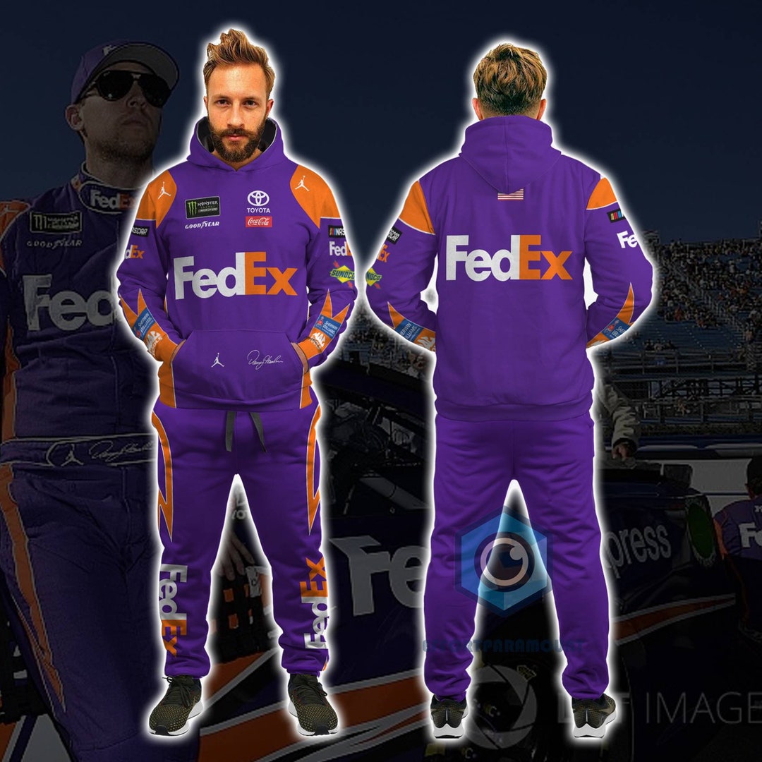 Denny Hamlin Shirt Hoodie Racing Uniform Clothes Nascar Sweatshirt Zip ...